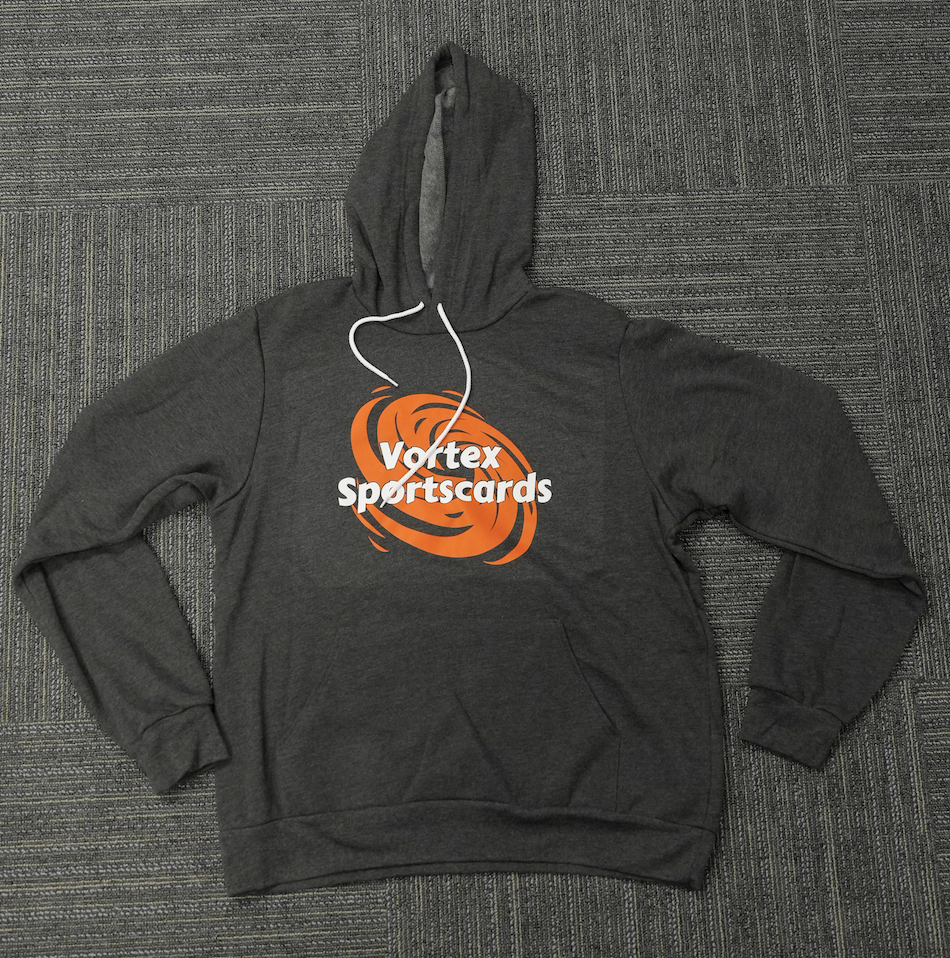 Vortex Logo Sweatshirt - Gray – Vortex Sports Cards